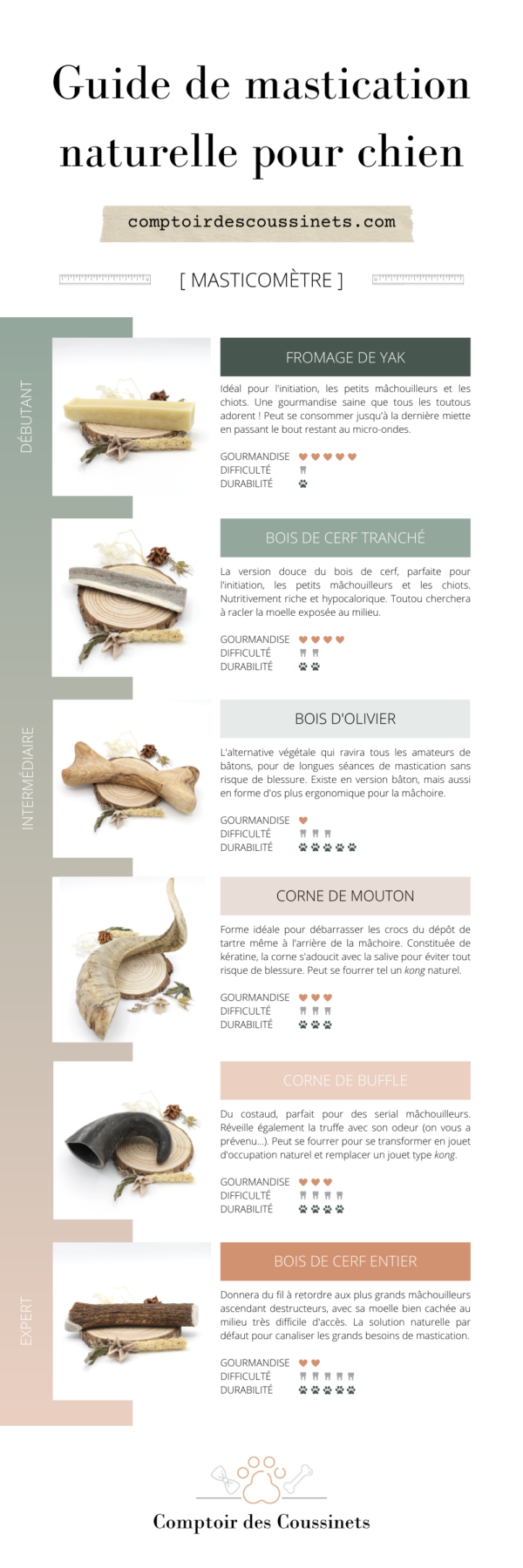Mastication naturelle pour chien - le guide complet - Comptoir des ...